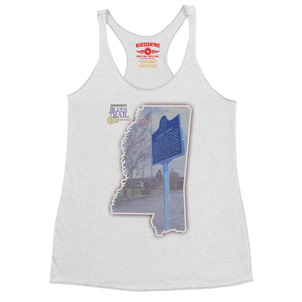 Albert King Blues Trail Marker Racerback Tank – Women’s – Bluescentric