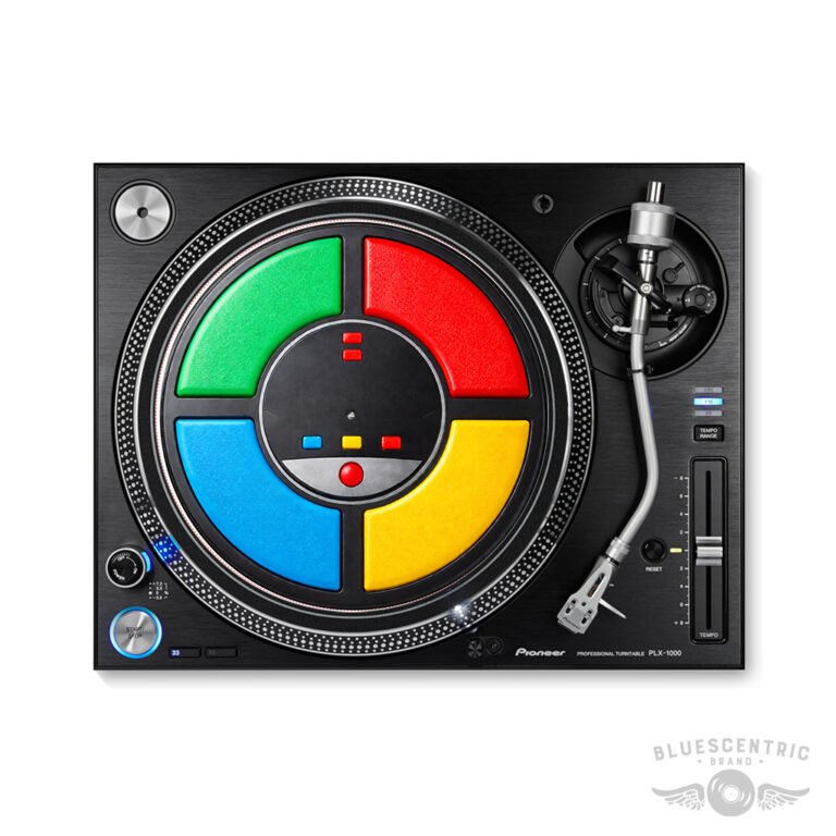 80s Repeat Game Turntable Slipmat – for Vinyl Records – Bluescentric