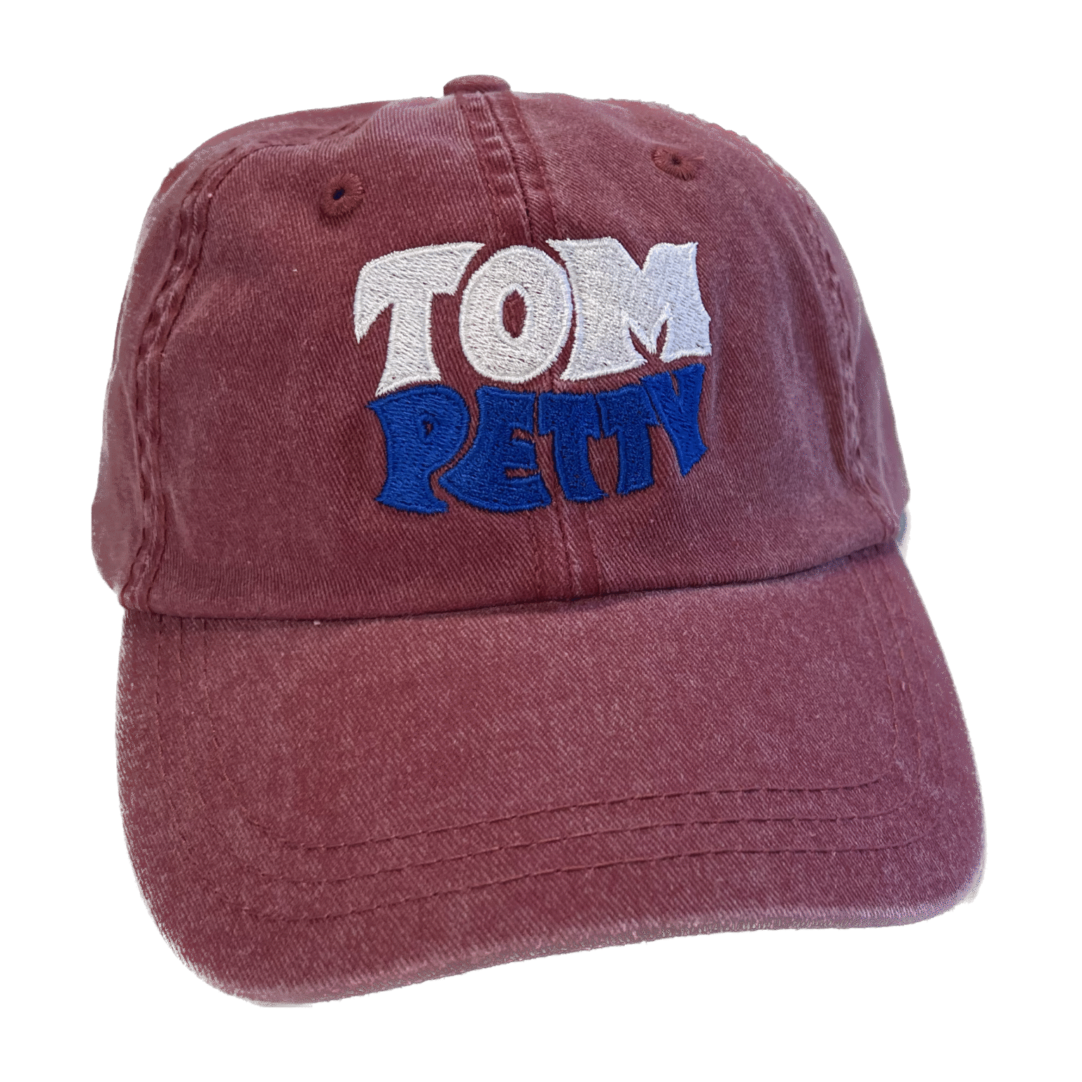 All-American Tom Petty Unstructured Hat – Pigment Washed Red – Bluescentric