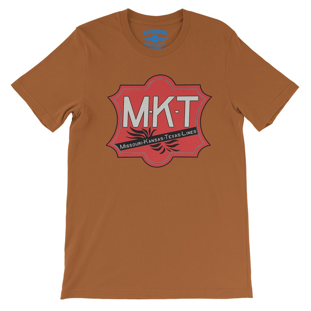 MKT Railroad T-Shirt – Lightweight Vintage Style – Bluescentric