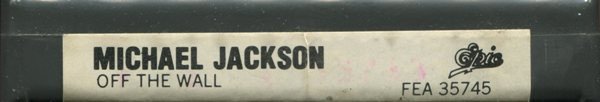 Michael Jackson – Off The Wall (8-Track Cartridge) (Very Good Plus (VG+ ...